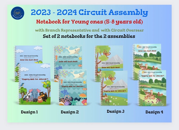 2023 JW Regional Convention exercise Patience Notebook for Young Ones 8 ...