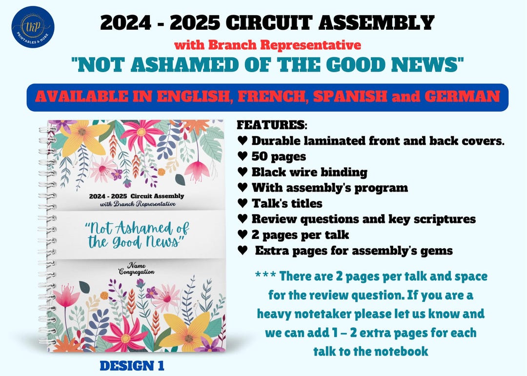 2024-2025 JW Circuit Assembly With Branch Representative:"not Ashamed ...