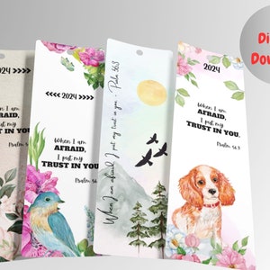 2024 JW Yeartext Bookmark With Bible Reading Schedule & Tracker for ...