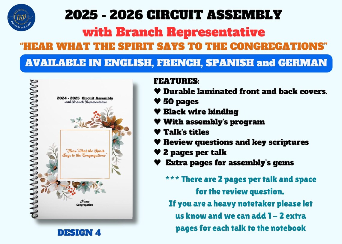 2025-2026 JW Circuit Assembly With Branch Representative:"hear What the ...