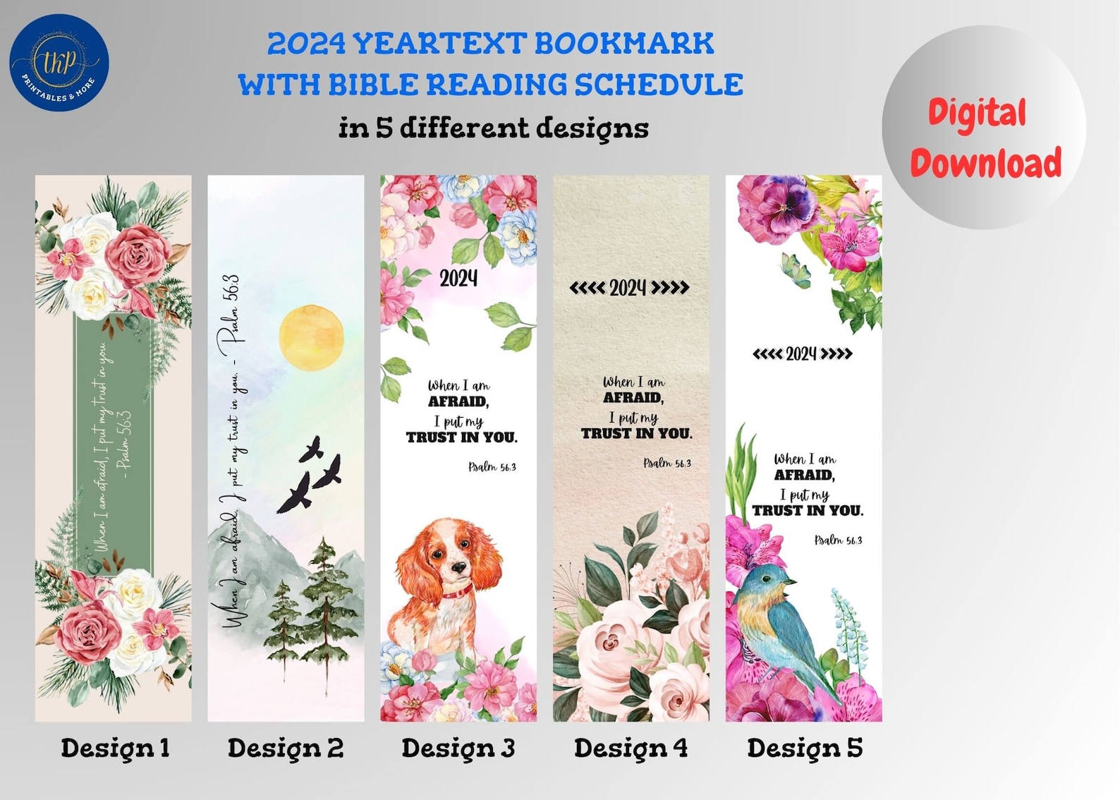 2024 JW Yeartext Bookmark With Bible Reading Schedule & Tracker for ...