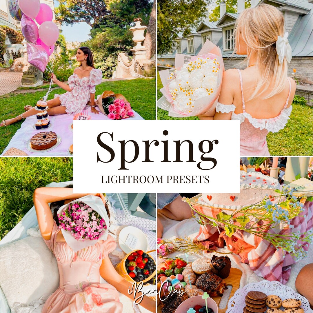 Spring Mobile Lightroom Presets, Vibrant Preset, Lifestyle Presets ...