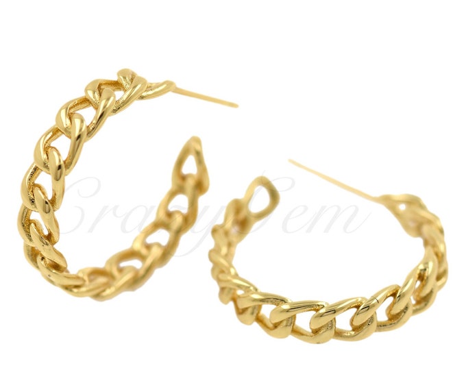 18K Gold Filled Colorful Enamel Hoops Earringsneon Enamel - Etsy