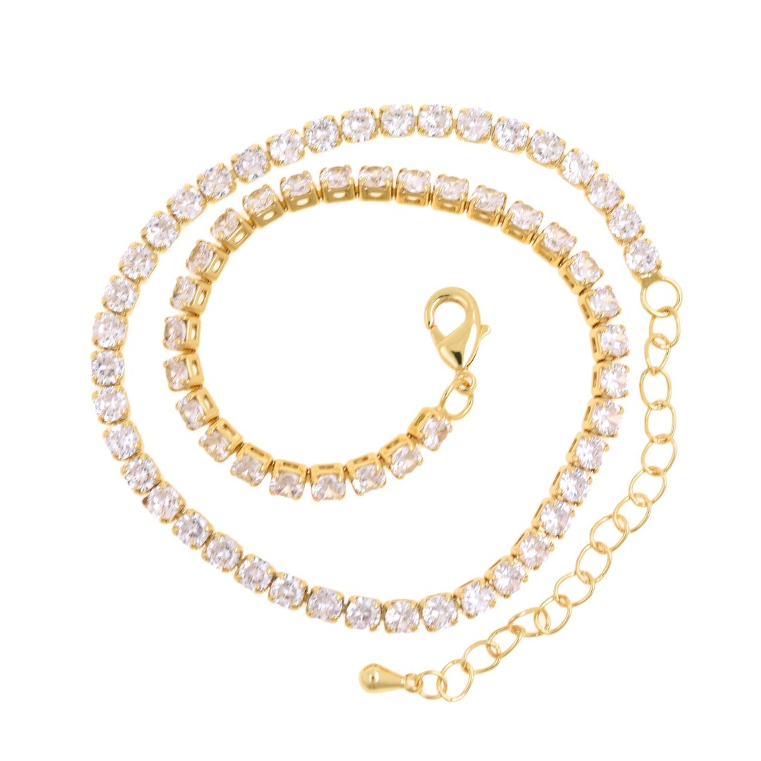 Dazzling Golden Jewel Chain - Sparkling Stone Detail, Stylish ...
