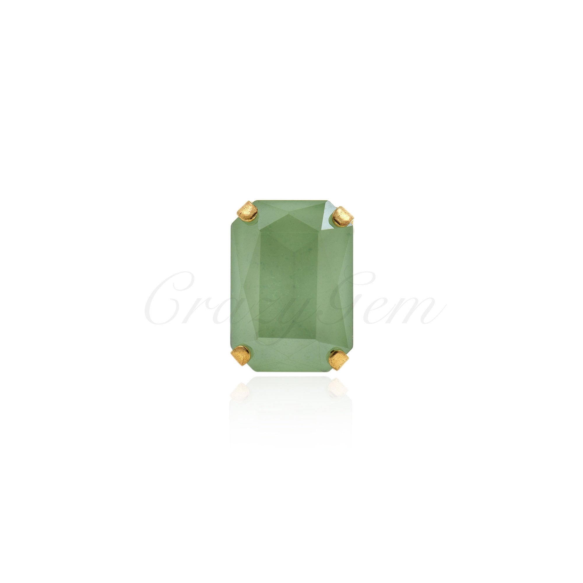Rectangle Shape Sew on Rhinestone Beadsglass Crystal in Claw - Etsy UK