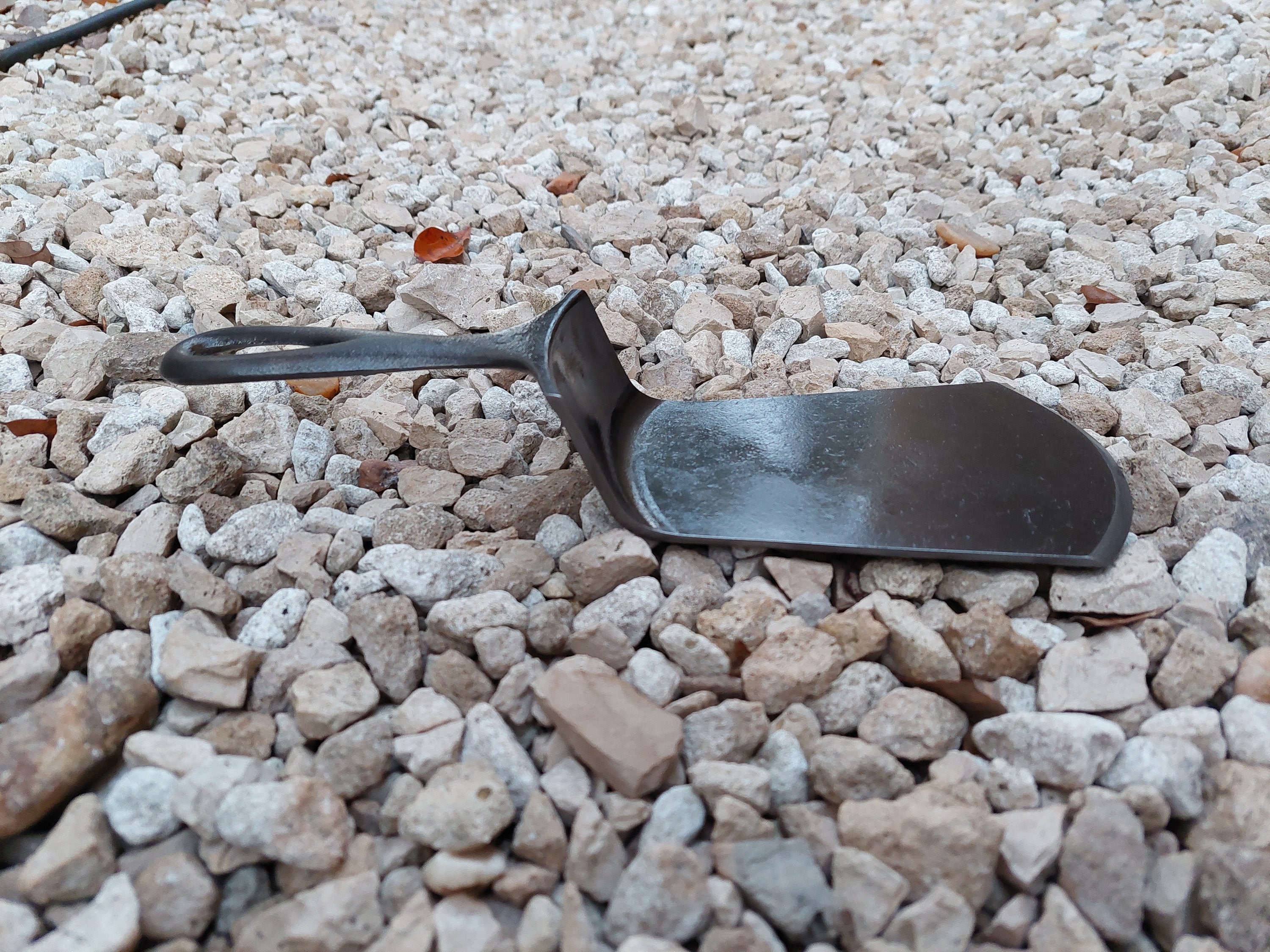 Pots & Pans 6 Skillet Custom Cast Iron Spatula Made From A Unmarked ...