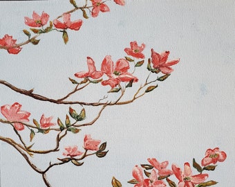Dogwood Tree Art - Etsy