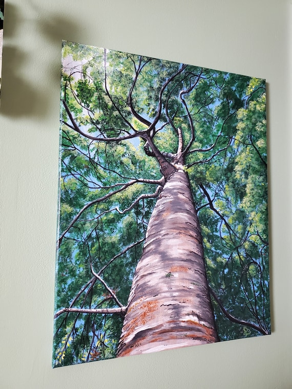 Tree Trunk Painting
