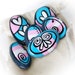 Transgender Pride Painted Rocks • Set of 6 Tiny Kindness Pocket Stones ...