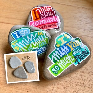 Memorial Painted Rocks · Hand-painted Keepsake Art Stones · in Memory ...