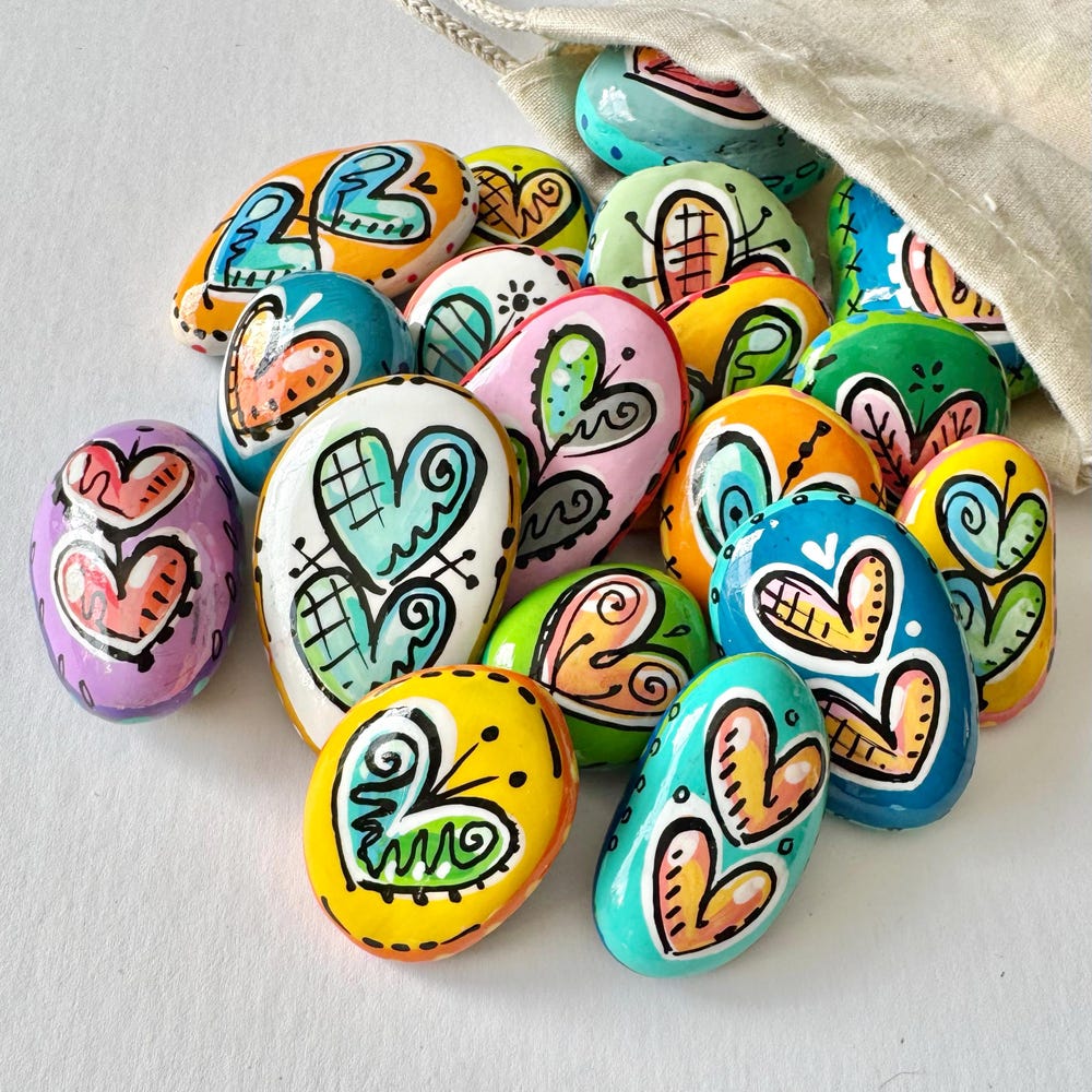 ScribblyStones - Etsy