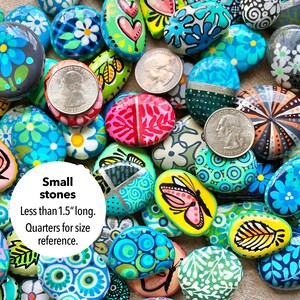 Grab Bags of Random, Pretty Stones · Fun, Hand-painted Rocks · Let Me ...