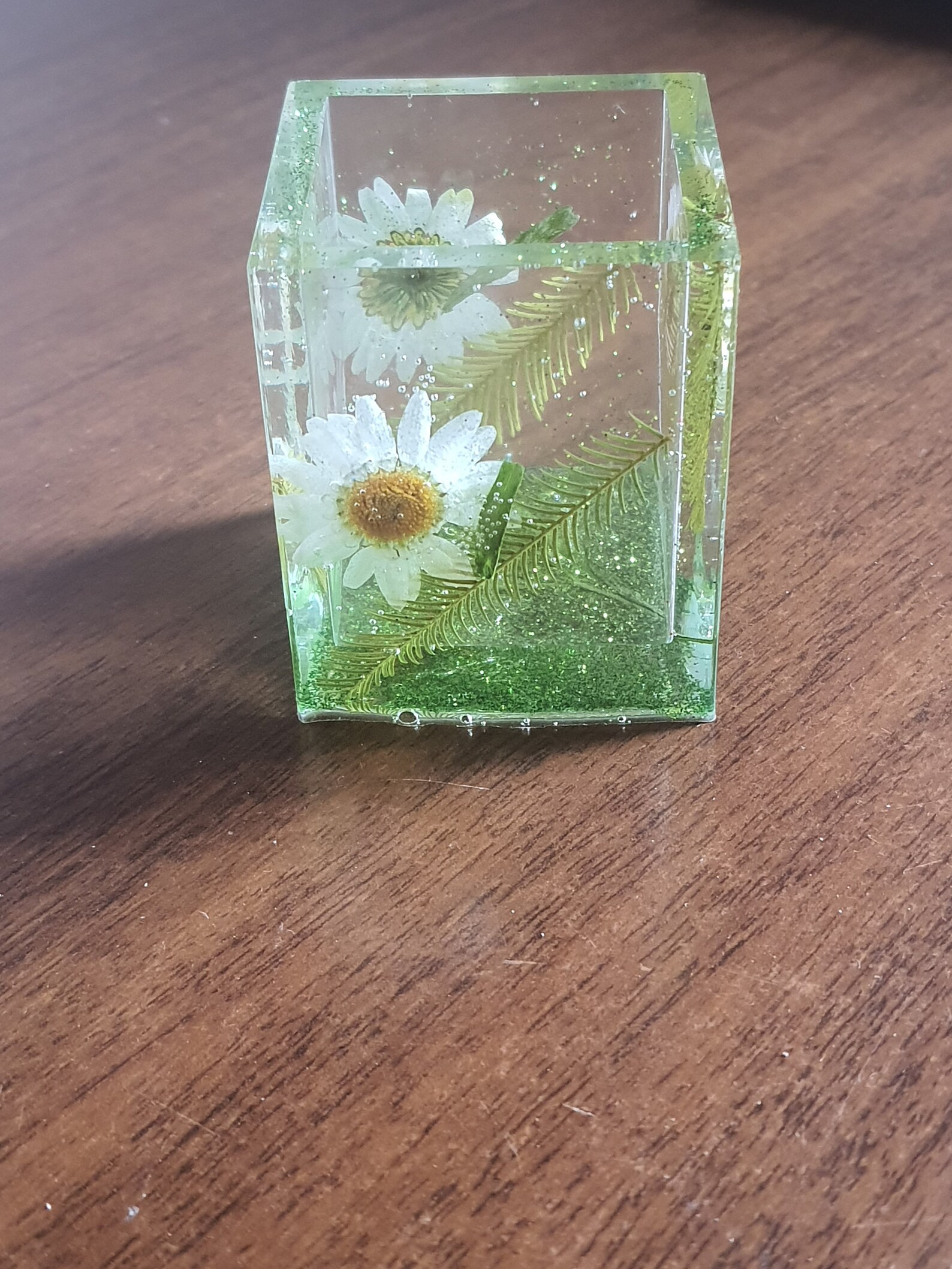 Epoxy Resin Jar With Dried Flowers - Etsy