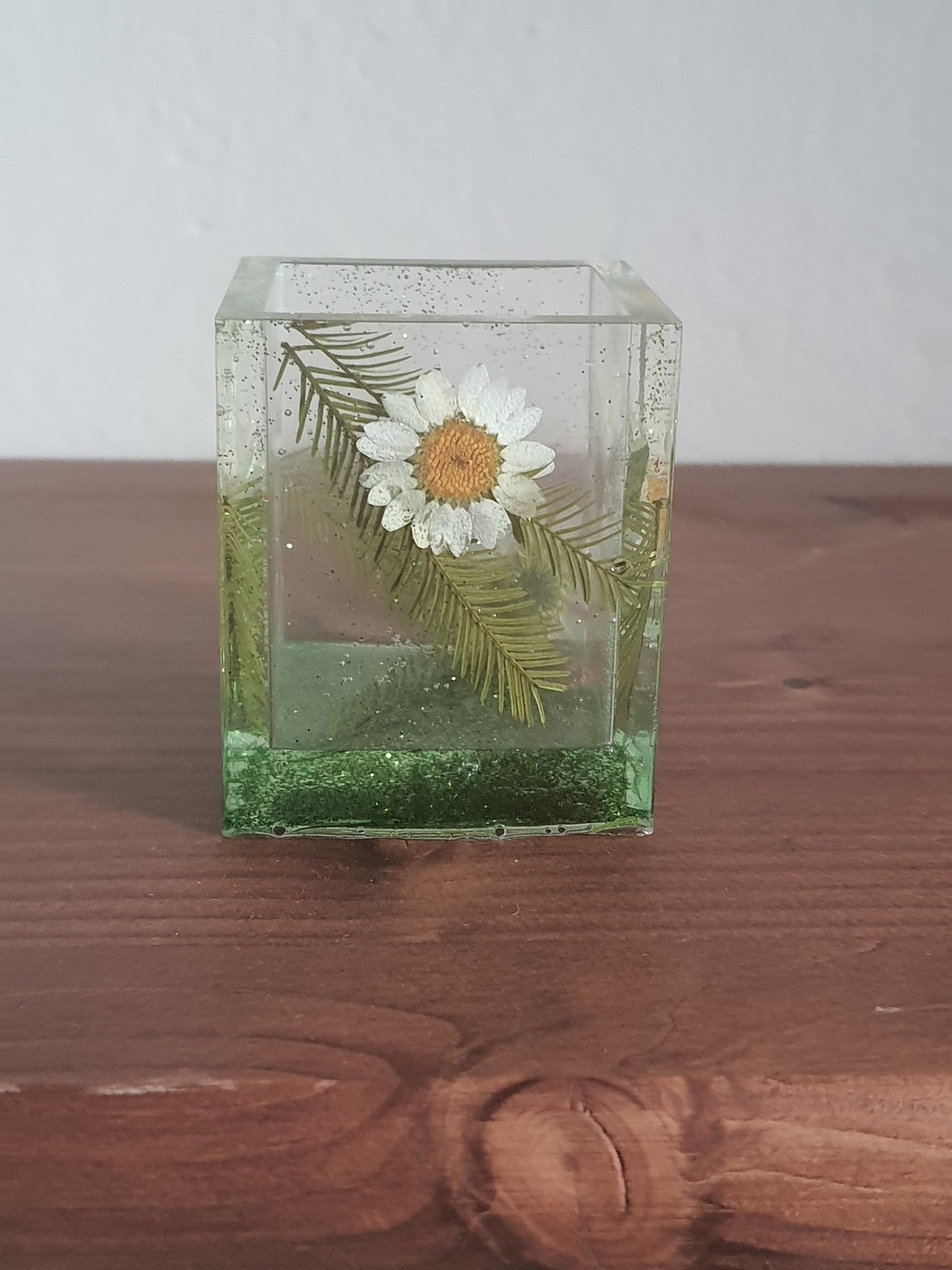 Epoxy Resin Jar With Dried Flowers - Etsy