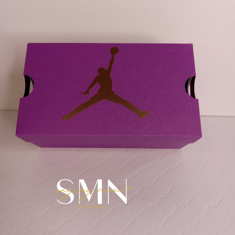 Logo Mini Shoe Box Party Favor Personalized Label Available - Etsy