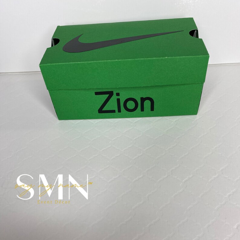 Logo Mini Shoe Box Party Favor Personalized Label Available - Etsy