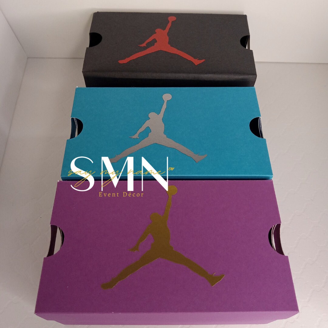 Logo Mini Shoe Box Party Favor Personalized Label Available - Etsy