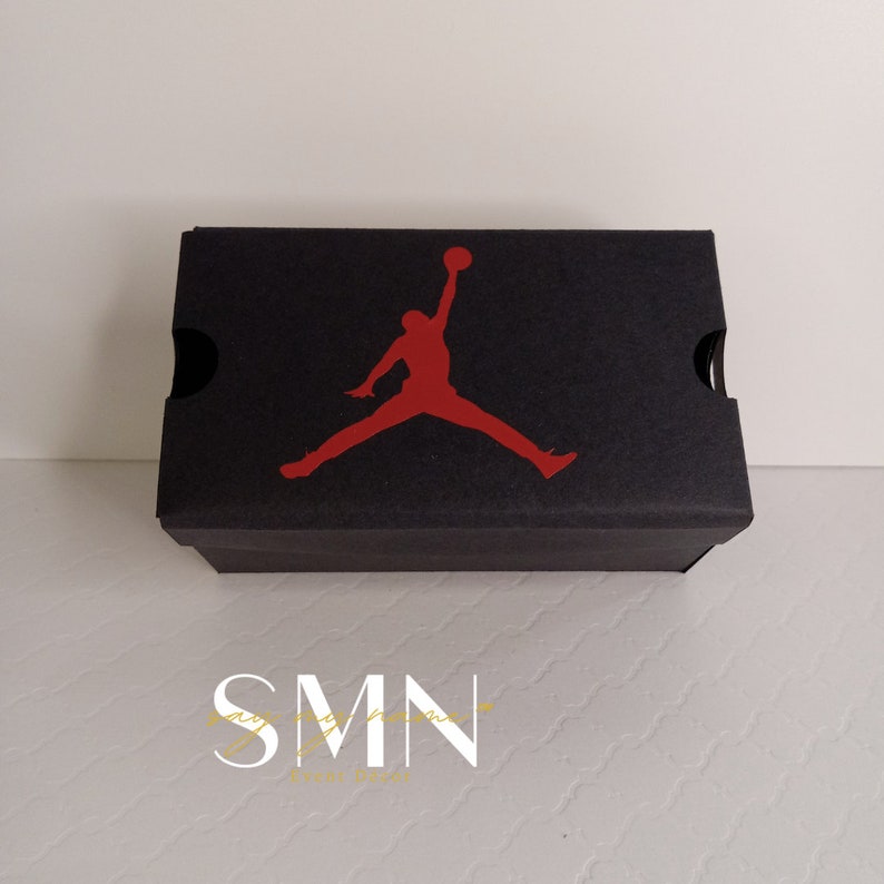 Logo Mini Shoe Box Party Favor Personalized Label Available - Etsy