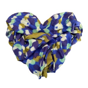 Luxury Wool Silk Blend Large Rectangle Scarf | Wool Silk Mix Shawl With ...