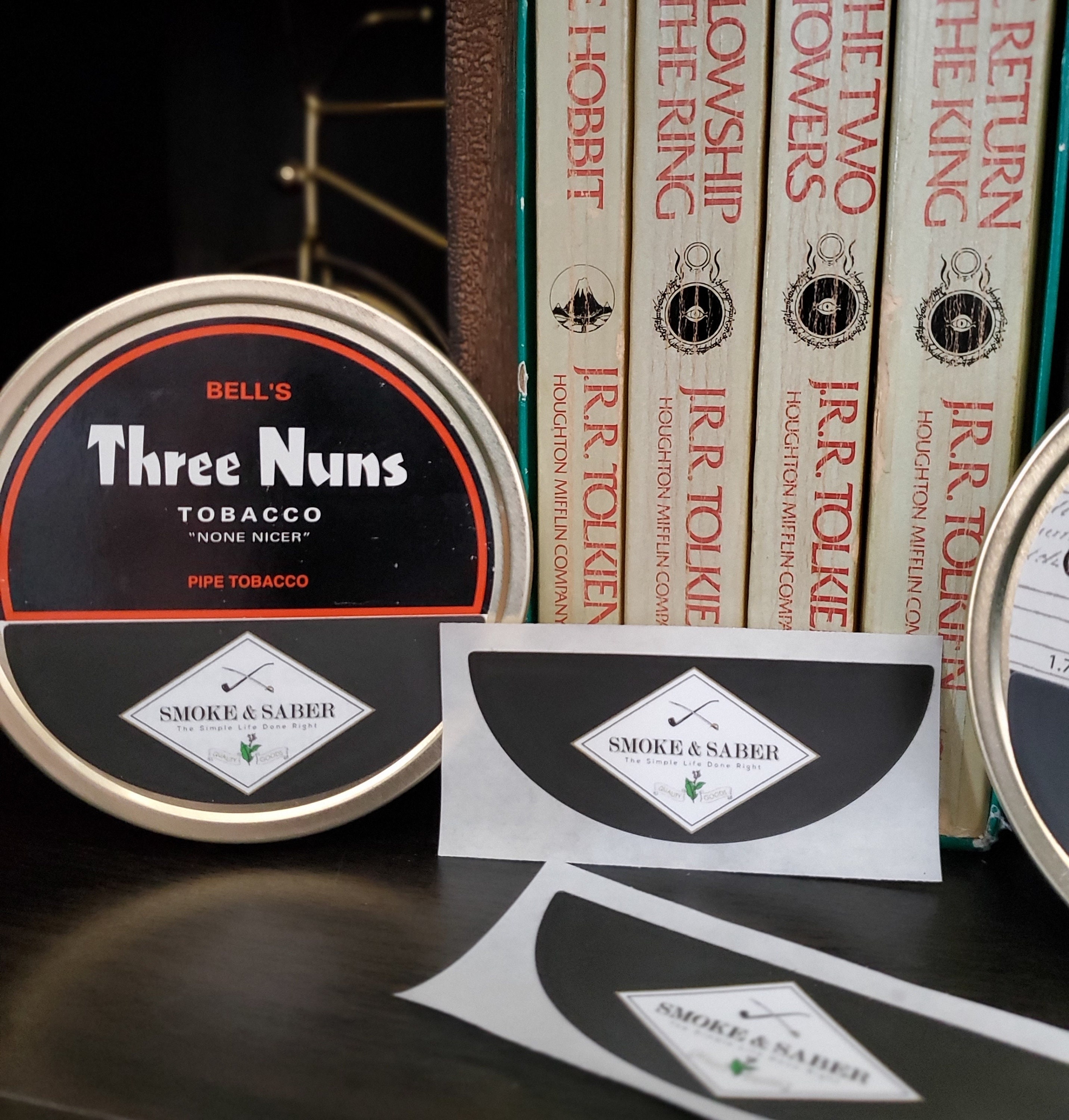 Tobacco Tin 10 Sticker Pack - Etsy