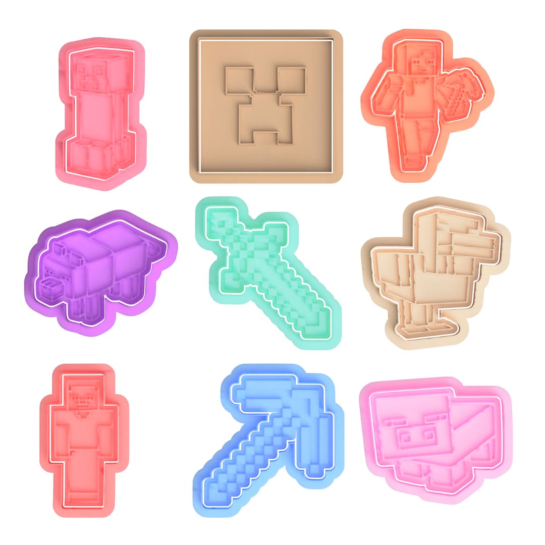 Minecraft Cookie Cutters Australia at Keith Criswell blog