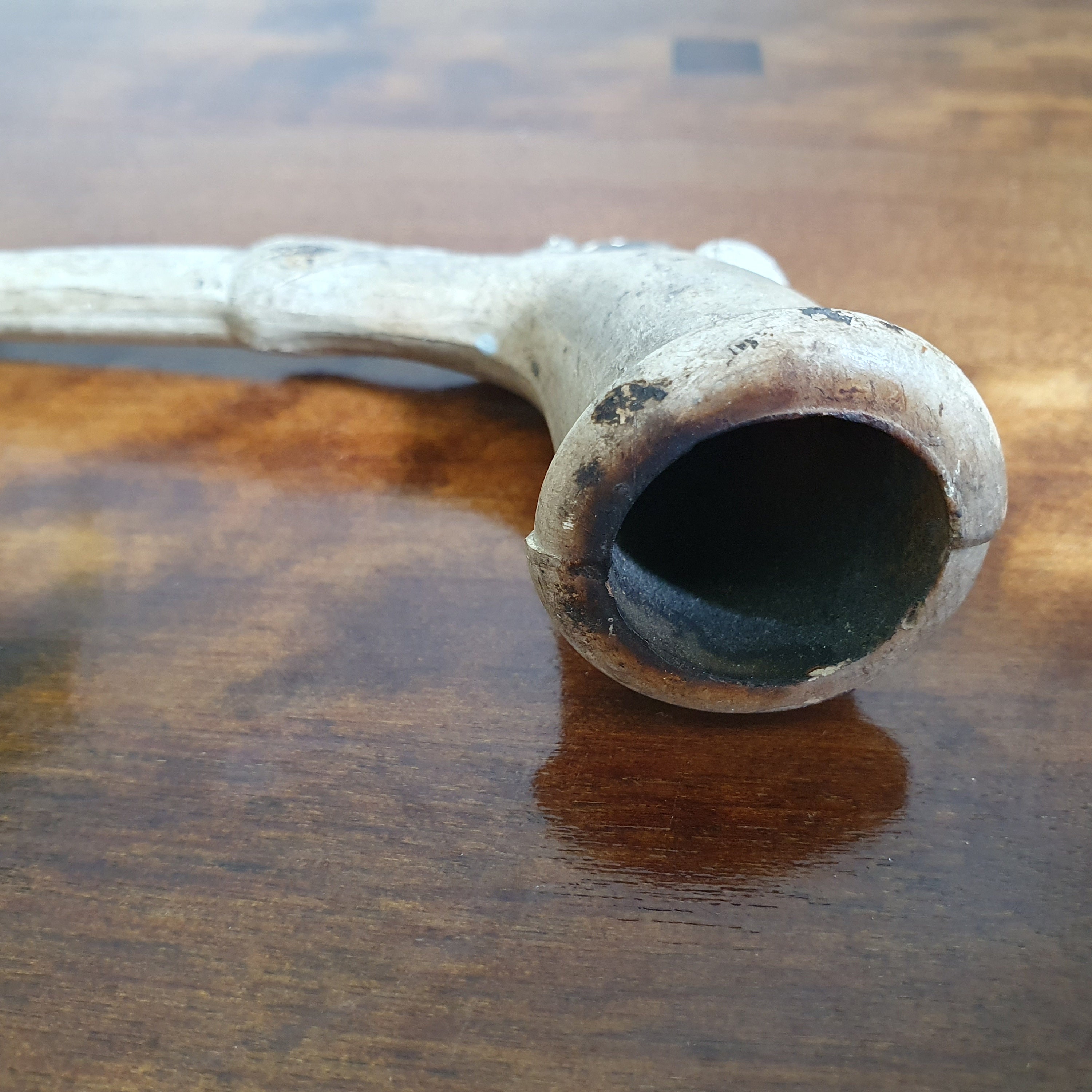 Complete Original 19th Century Cadger Football Soccer Figural Clay Pipe ...
