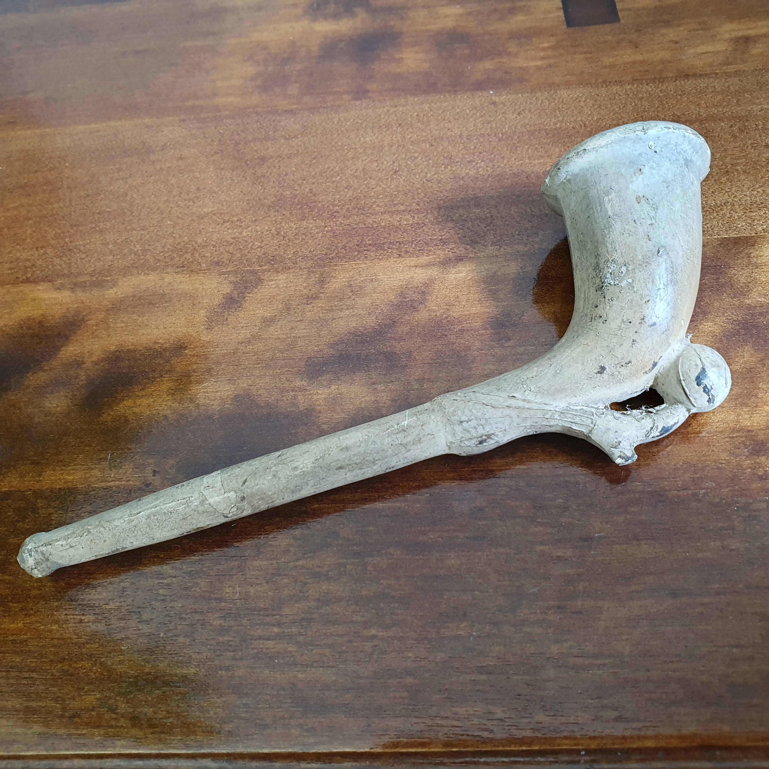 Complete Original 19th Century Cadger Football Soccer Figural Clay Pipe ...