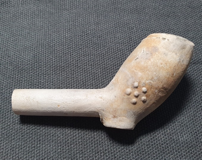 Early 17th Century Clay Pipe With Stylised Tudor Rose in the - Etsy