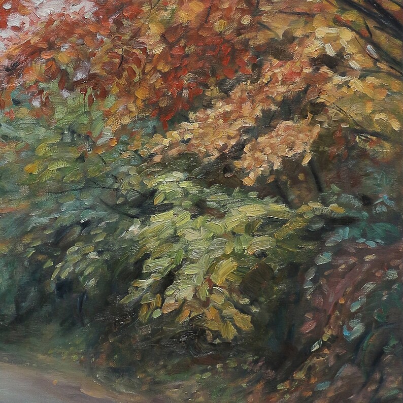 Impressionism Realistic Art - Colorful Landscape Painting - Beautiful ...
