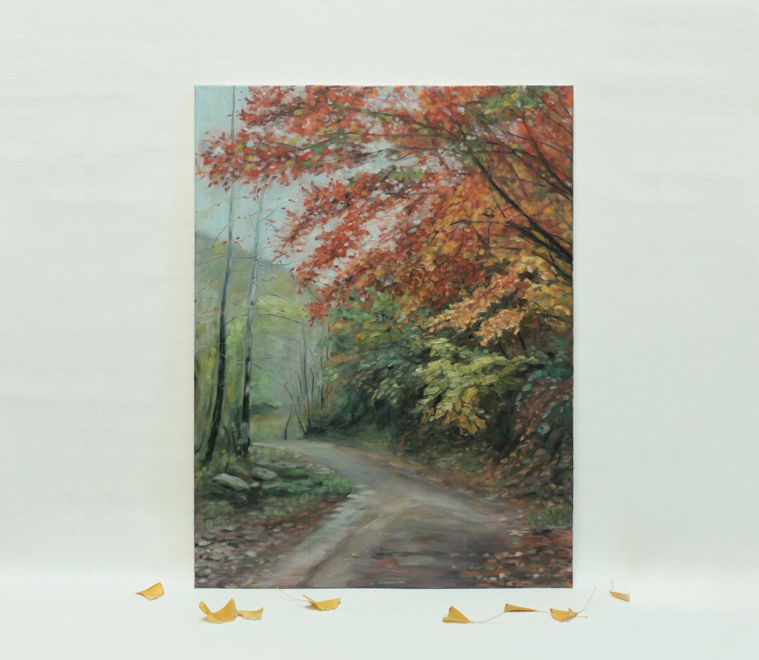 Impressionism Realistic Art - Colorful Landscape Painting - Beautiful ...