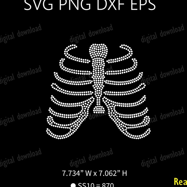 Rhinestone Skeleton Shirt - Etsy