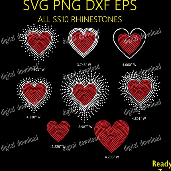 Rhinestone Template - Etsy