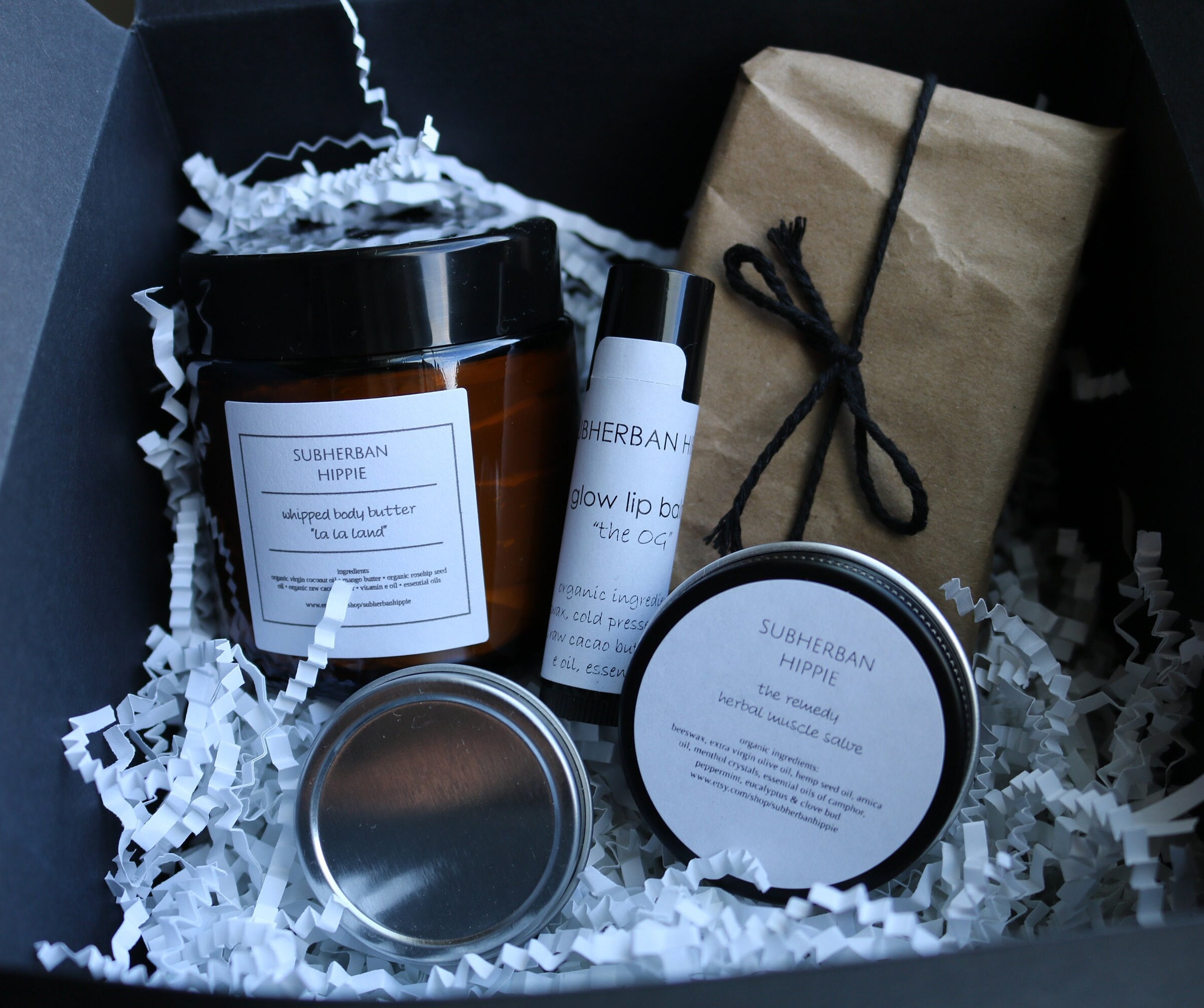 Minimalist Self Care Gift Set + Sustainable Packaging + Customizable ...