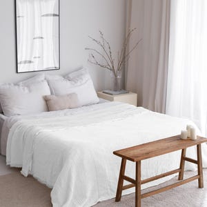 Lightweight Summer Bedspread, Soft Queen Size Bed Cover, King Muslin ...