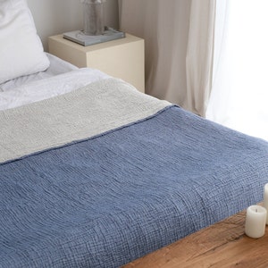 Lightweight Summer Bedspread, Soft Queen Size Bed Cover, King Muslin ...