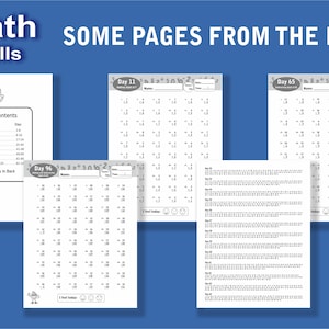 100 Days of Timed Tests Addition and Subtraction Math Drills 2nd Grades ...