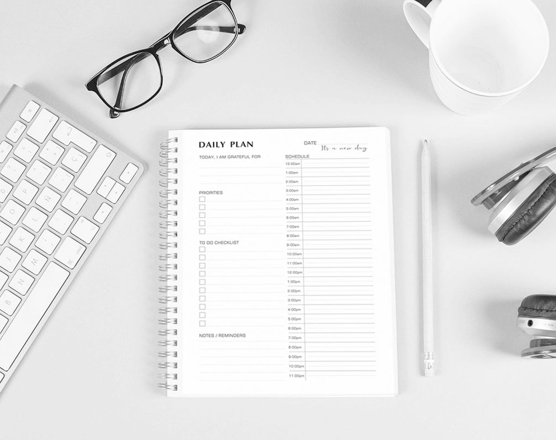 Daily Planner Printable 24 Hour Daily to Do List for Personal - Etsy