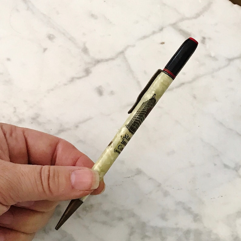 STATE FARM MECHANICAL Pencil, Vintage Floaty Bottle Game Mechanical Pen ...