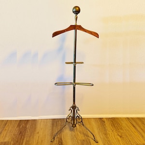 Brass Valet Butler Stand - Etsy