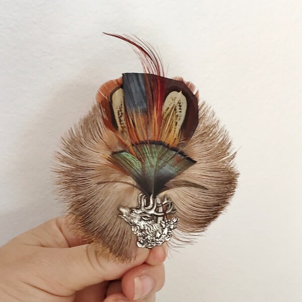Pheasant Pin - Etsy