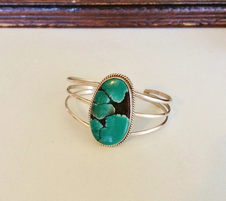 Sterling Turquoise ANNA BEGAY Bracelet, Native American Indian Jewelry ...