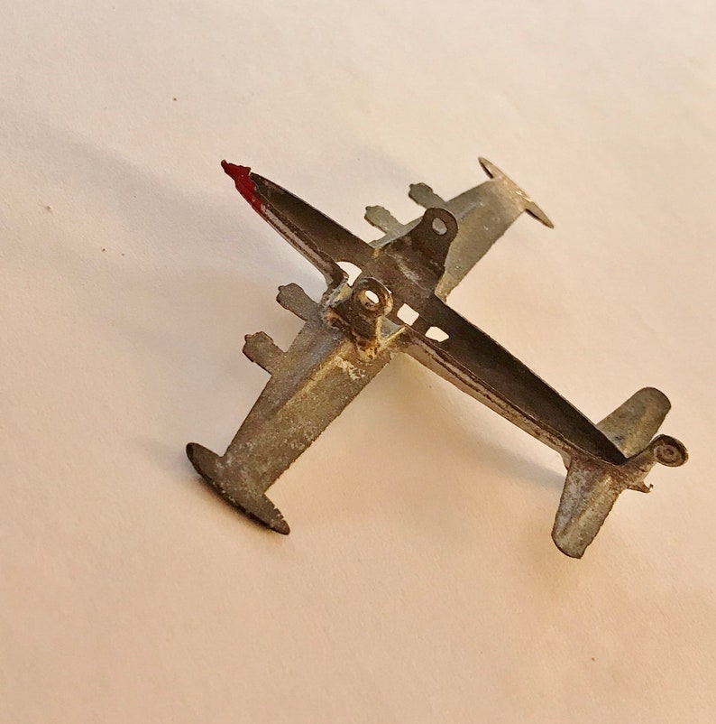 Miniature Bomber PLANE, Vintage Mini Military WWII Aircraft Airplane ...