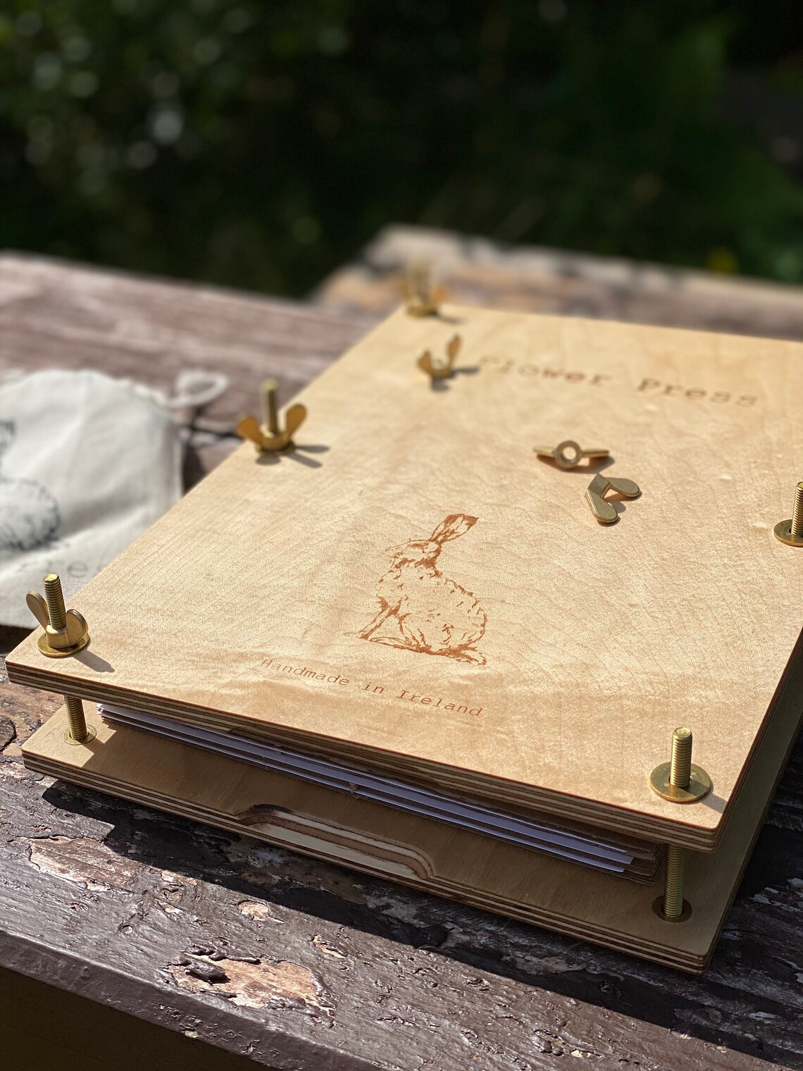 A4 Heirloom Flower Press Sycamore Veneer - Etsy