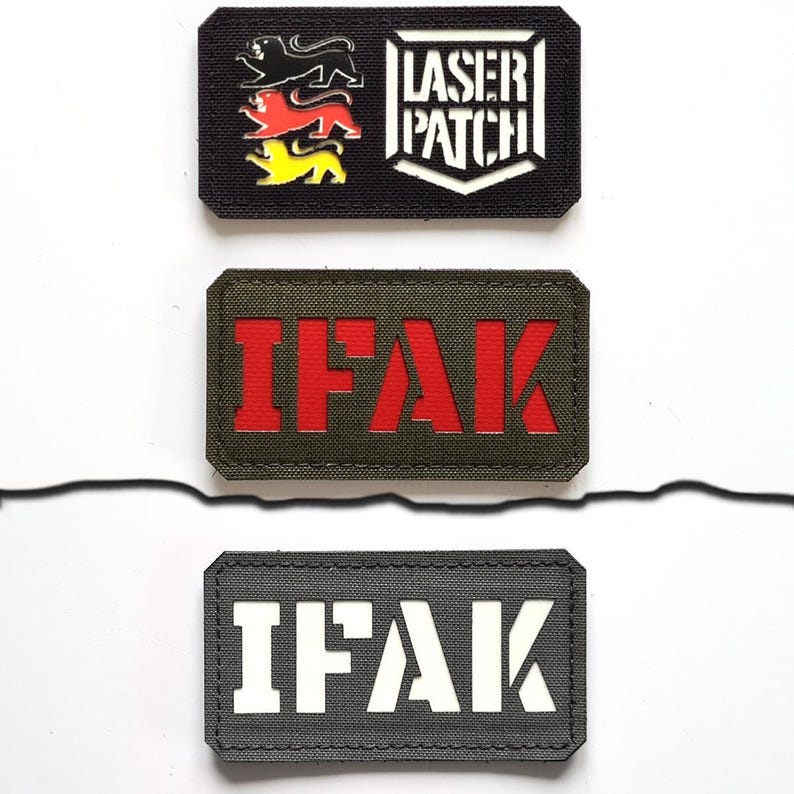 IFAK Patch | Combat Medic - Lasercut Custom Patch Hook - Etsy