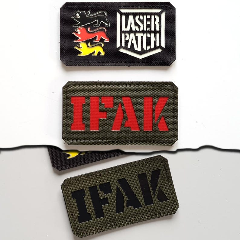 IFAK Patch | Combat Medic - Lasercut Custom Patch Hook - Etsy