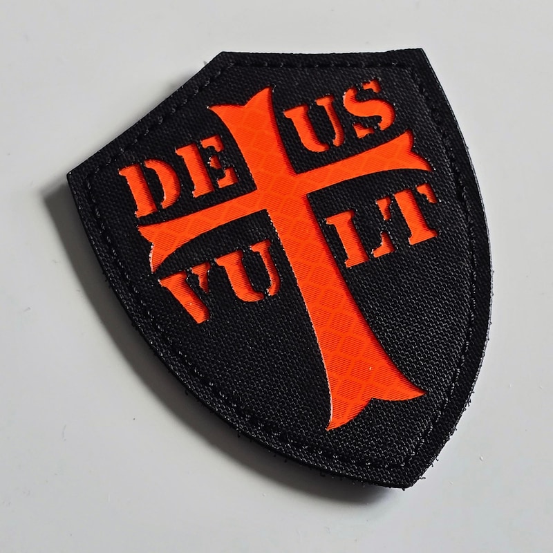 Deus Vult Velcro Patch - Etsy