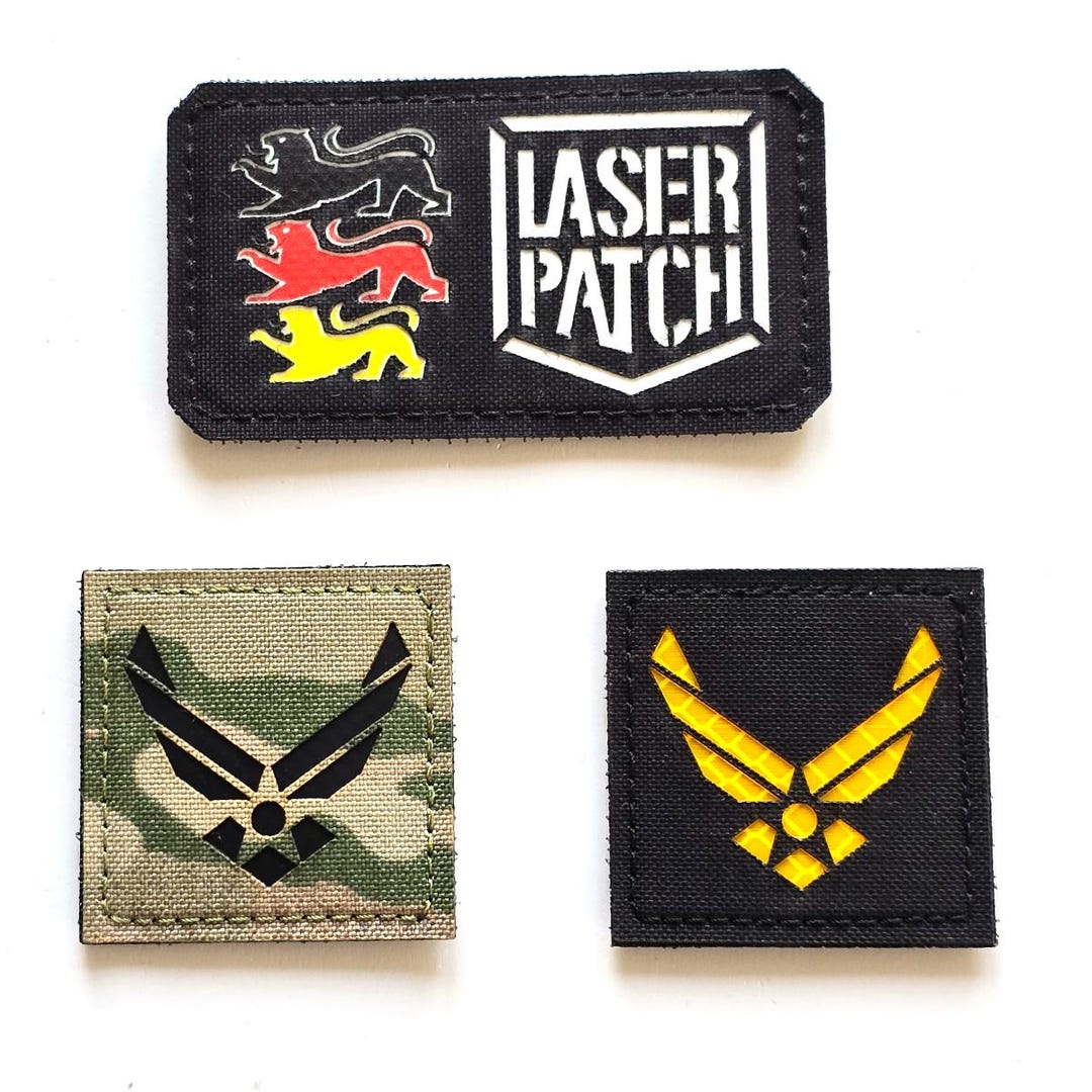 USAF - United States Air Force | Military - Lasercut Patch With Velcro ...