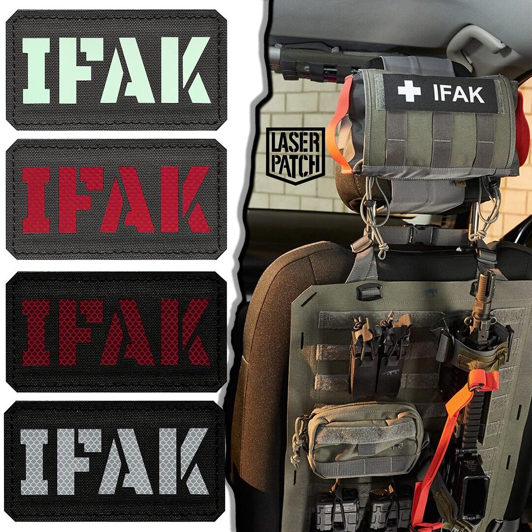 Army Medic | IFAK | Combat Medic - Lasercut Cordura Custom Patch Velcro ...