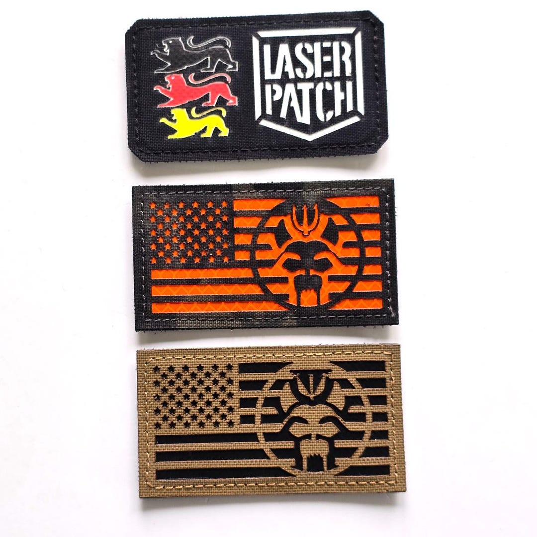 Military Patch | American Flag | Seals Bravo | SEAL Team 6 - Lasercut ...