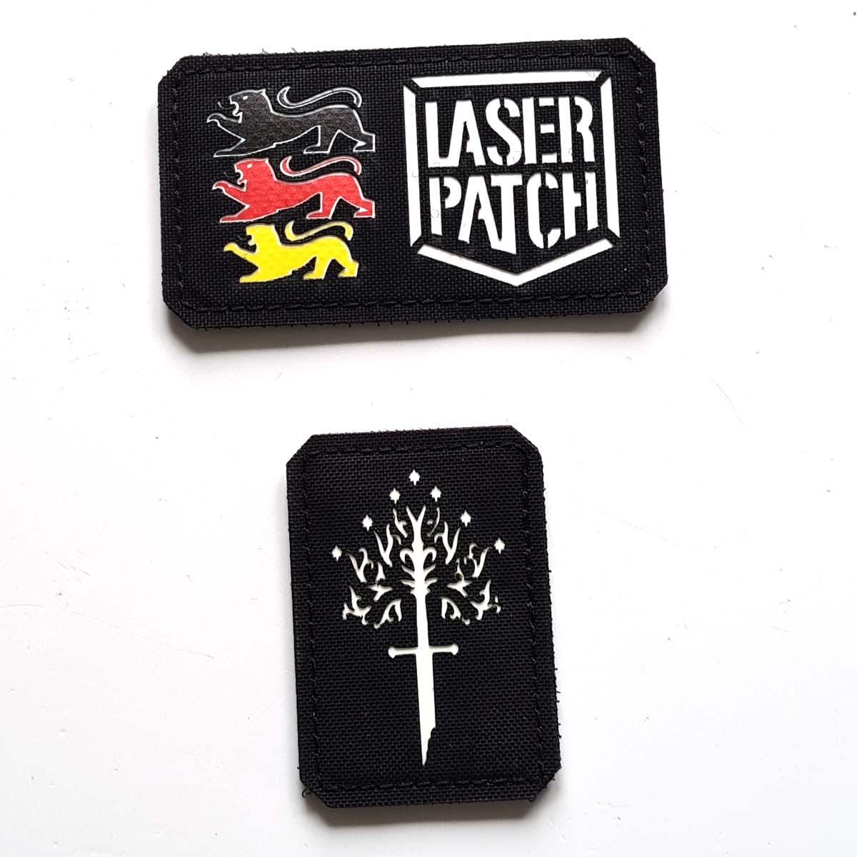 Gondor Style White Tree Patch – Laser Cut Cordura Tactical Patch With ...